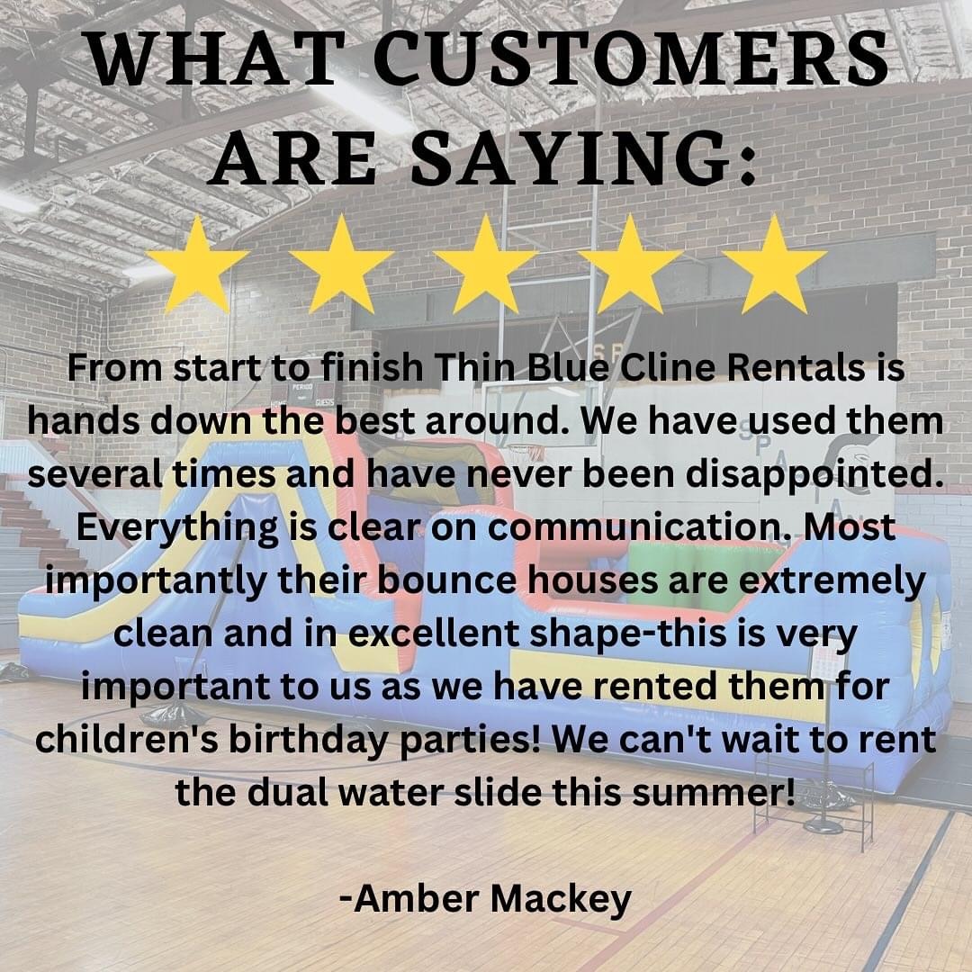 Thin Blue Cline Rentals - Party Rental and Bounce House Rental